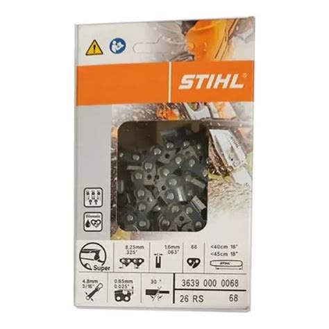 Cadena Para Motosierra Stihl Ms Espada Cuotas Sin Inter S