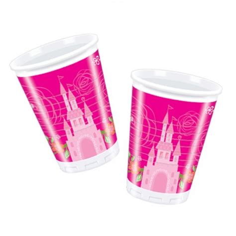 Disney Prinsessa Plastmuggar I Rosa Ml St Zingland Se