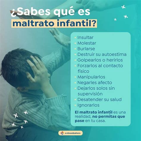El Maltrato Infantil No Es Un Juego Y No Se Debe Tomar A La Ligera