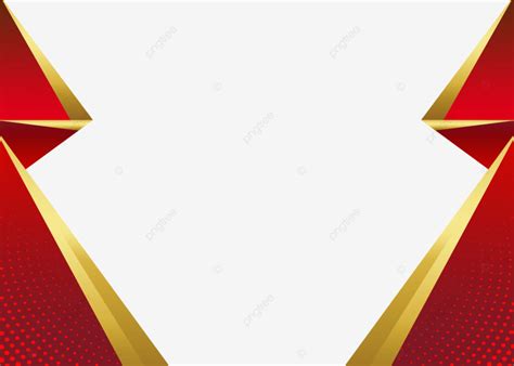 Curva Ondulada Roja Abstracta Con Onda Dorada Vector PNG Abstracto