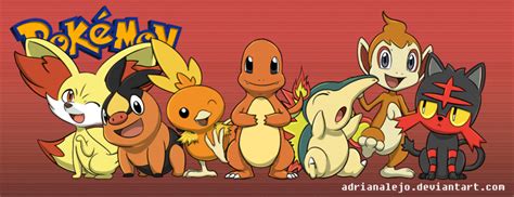 Pokemon Top 3 Fire Type Starters Levelskip