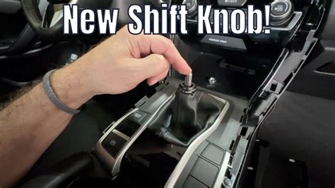 Replacing A Honda Civic Shift Knob This Is The Easy Way Youtube