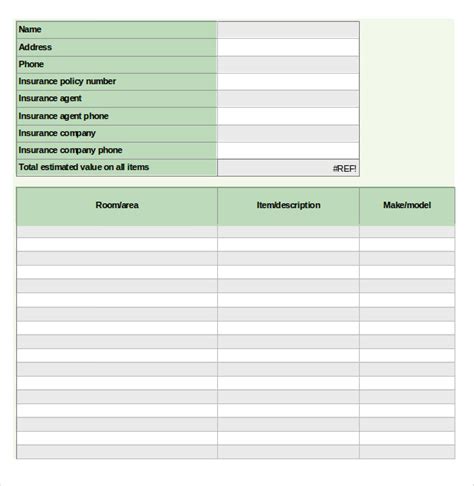 Free Executor Estate Accounting Spreadsheet