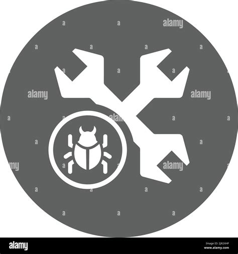 Bug Fix Malware Repair Virus Icon Use For Commercial Purposes