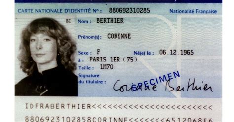 Décrypter 96 imagen numéro d identification carte d identité française