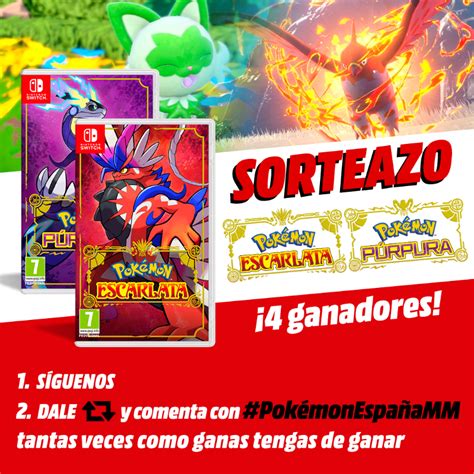 MediaMarkt Games on Twitter SORTEAZO 2 juegazos Pokémon Escarlata