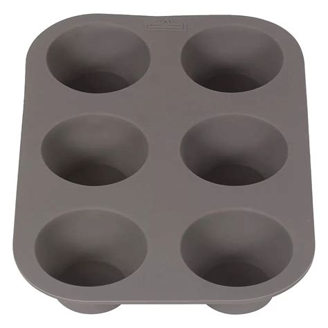 Forma De Silicone Para Cupcake 6 Cavidades Utilidades Domésticas
