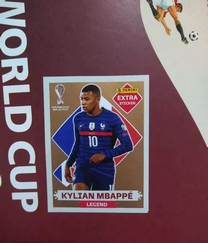 Figurinha Legend Mbappe Bronze Copa 2022 Qatar R 600 Em