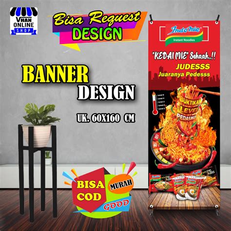 Jual Spanduk Banner Warmindo Warung Mie Warkop Keren Bagus Shopee