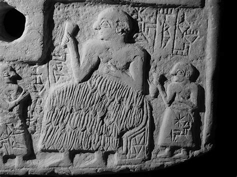 Relief Votif Du Roi Ur Nanshe De Lagash Entour De Sa Fam Flickr