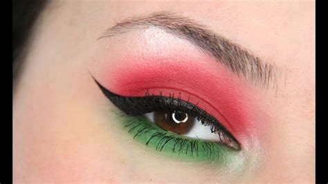 Quick And Easy Eye Makeup For Christmas YouTube