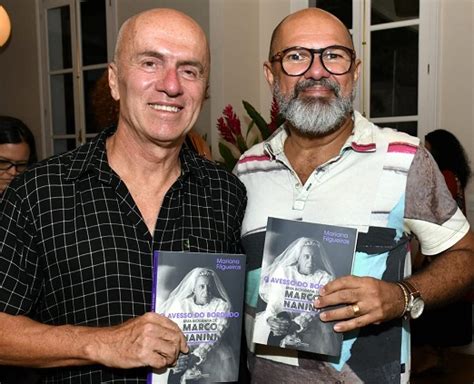 MARCO NANINI LANÇA A BIOGRAFIA O AVESSO DO BORDADO EM BOTAFOGO
