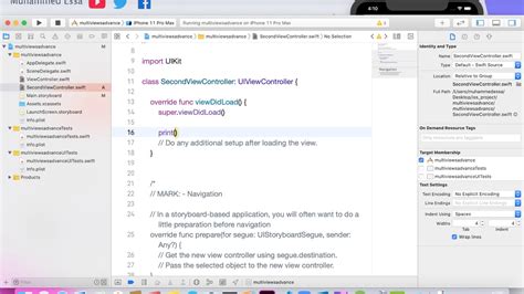 55 swift xcode segue send data between two view controllers youtube