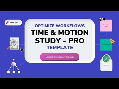Time And Motion Study Template Excel