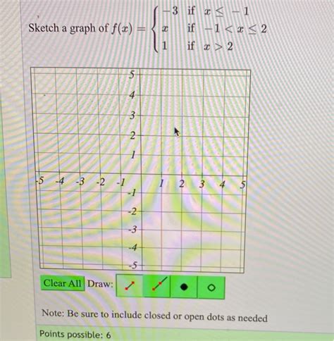 solved sketch a graph of f x 3 if x