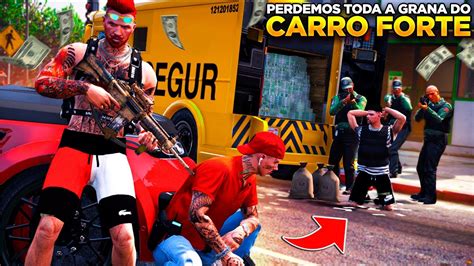 GTA V VIDA DO CRIME O CRIME NÃO É PRA TODOS O NOVATO NÃO PASSOU NO