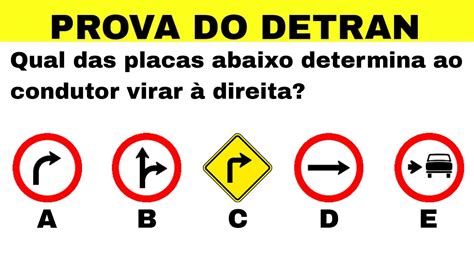 Prova Te Rica Detran Prova Do Detran Como Passar Na Prova