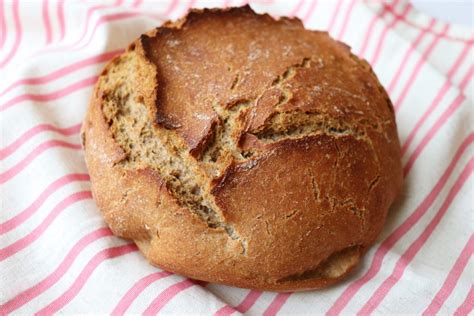 Whole Wheat No Knead Bread Easy Wheat Bread Jenny Can Cook