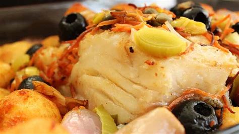 Bacalhau Ao Forno Assado Batatas Receita De Bacalhau