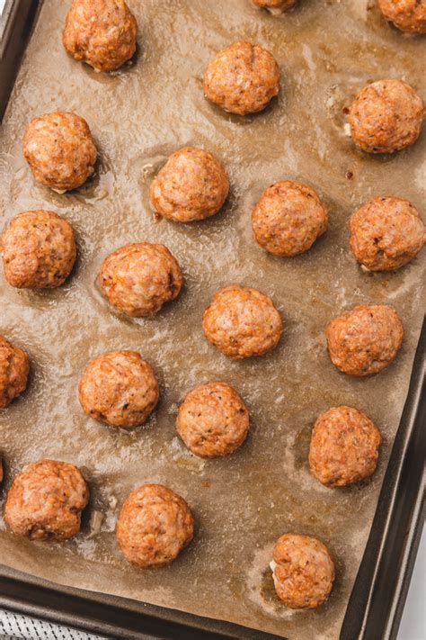 Baked Pork Meatballs The Dinner Bite