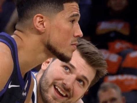 Watch Luka Doncic Gets Into Heated Exchange With Devin Booker After