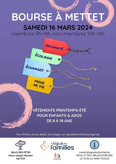 2024 Bourse aux vêtements printemps été enfants 8 12 ans et ados