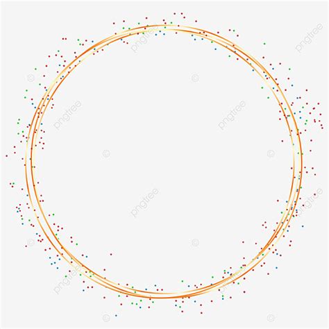 Desenho De Círculo Dourado Brilhante Em Brilho PNG Círculo Círculo