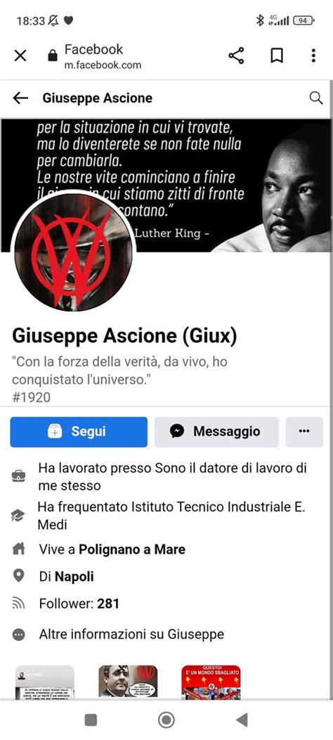 Alan Paul Panassiti On Twitter Il Profilo Facebook Di Questo Signore