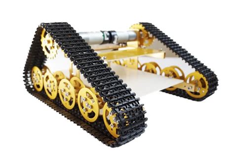 Aluminum Alloy Metal Wall E Tank Chassis Robot Crawler Creeper