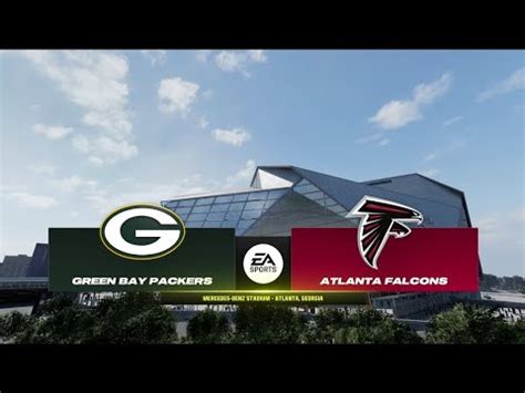 Packers Vs Falcons Week 2 Simulation Madden 24 Quick Presentation