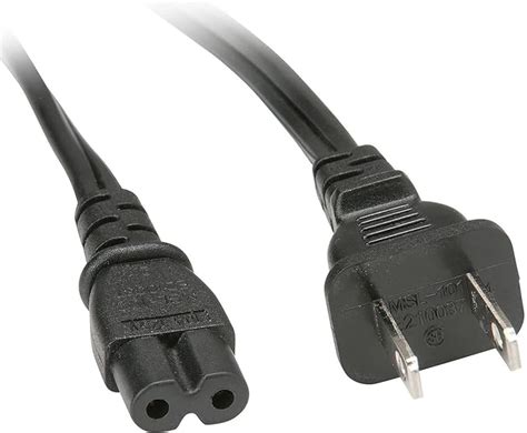 SoDo Tek 2 Prong Power Cord Cable de alimentación para Impresora Canon
