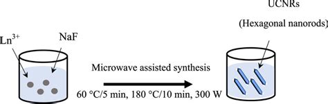 Schematic Illustration Of Microwave Assisted Synthesis Method Of