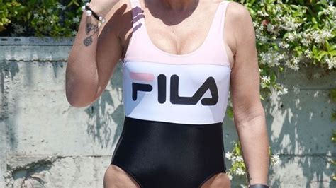 Danniella Westbrook Flashes Plastic Nude Tits On The Beach OnlyFans