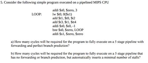 solved consider the following simple program executed on a