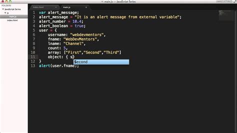 objects in javascript youtube