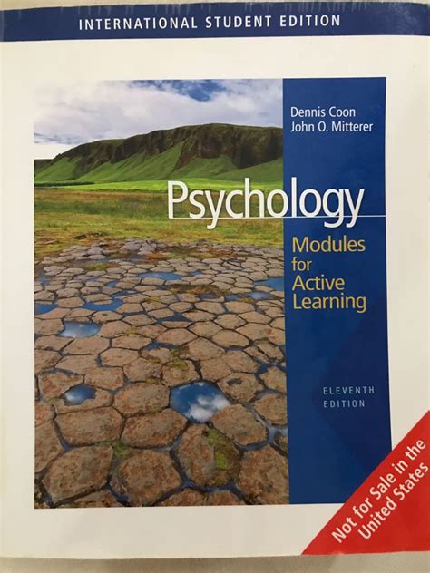 Psychology Modules For Active Learning By Dennis Coon And John Mitterer