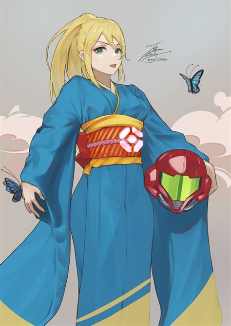 Samus Aran Metroid Drawn By Fadingz Danbooru