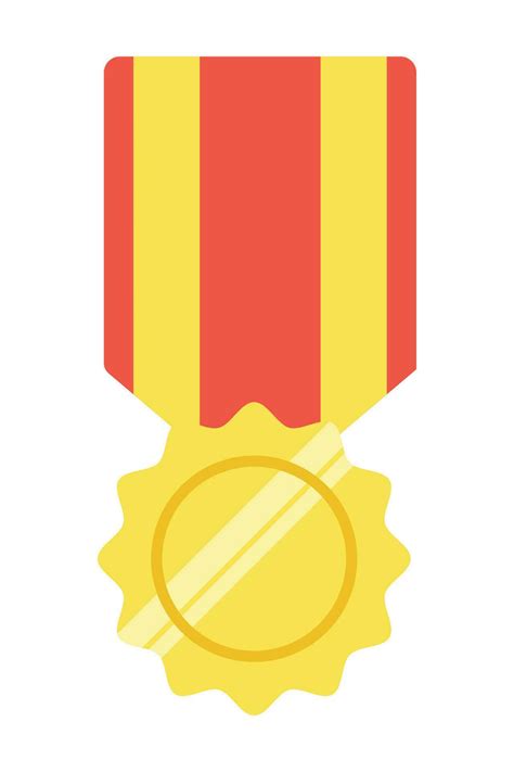 Gold Medal Or Winner Award Icon Logo Suitable For The Design Element