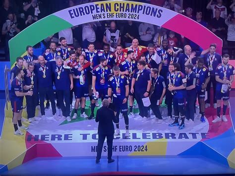Allemagne Euro de handball masculin 2024 léquipe de France sacrée