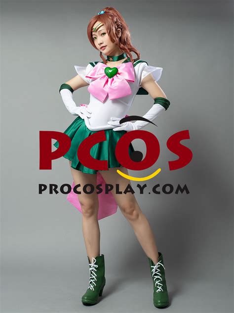 Sailor Moon Super S Film Sailor Jupiter Makoto Kino Lita Cosplay Costumes Best Profession