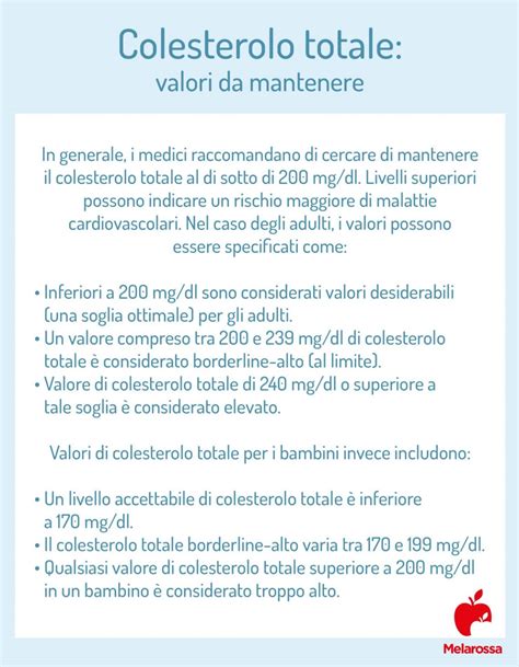 Colesterolo totale cos è valori normali e cosa fare se alto o basso