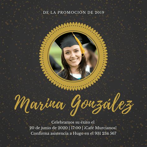 Invitaciones De Graduacion Para Editar Gratis En Espa Ol Yuwie