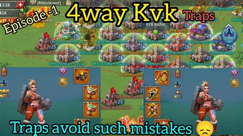 KvK Traps Ep 1 Trap Fails What Not To Do Lords Mobile April 4way