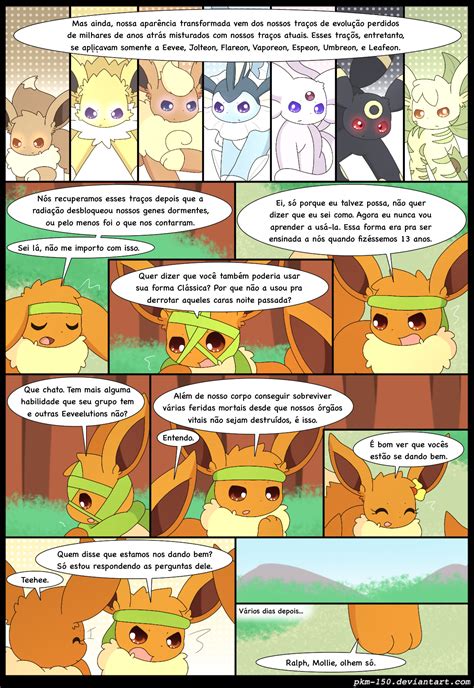 Capítulo Especial 12B Página 7 Eeveelution Squad Pt Br Comic