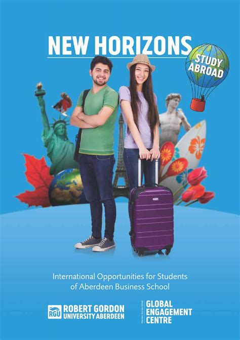 New Horizons ABS Study Abroad Brochure 2015 By Robert Gordon University