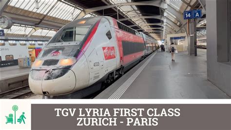 Tgv Lyria First Class Zurich Paris Tripreport Travel