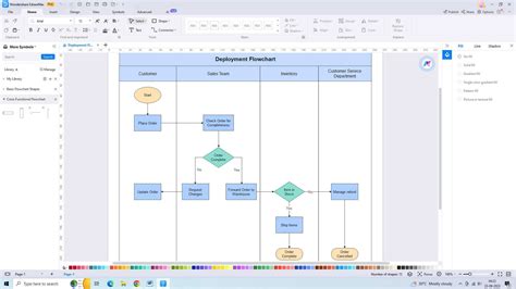 Swimlane In Ppt