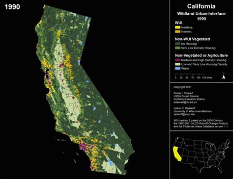 Mapping The Wildland Urban Interface Wui Ecowest Org