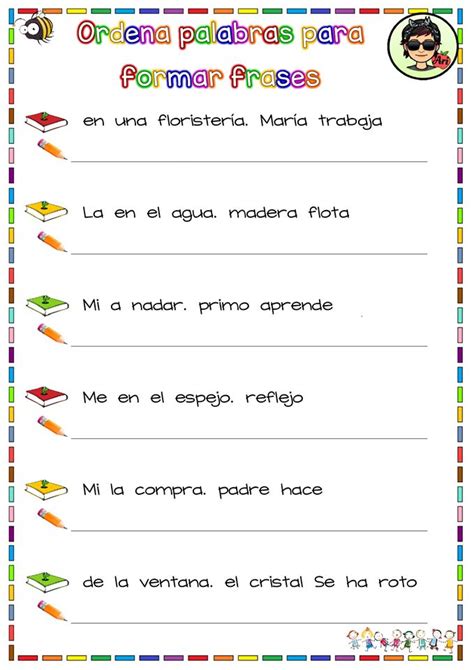 8 Ideas De Ordenar Oraciones Primer Grado Escritura De Oraciones Porn Sex Picture