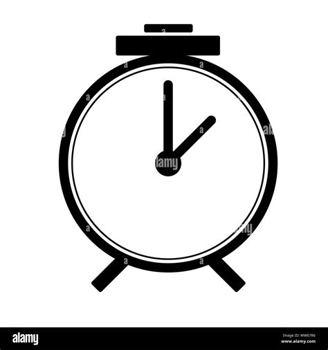 Mira símbolo de tiempo Icono de reloj aislados Cronómetro icono